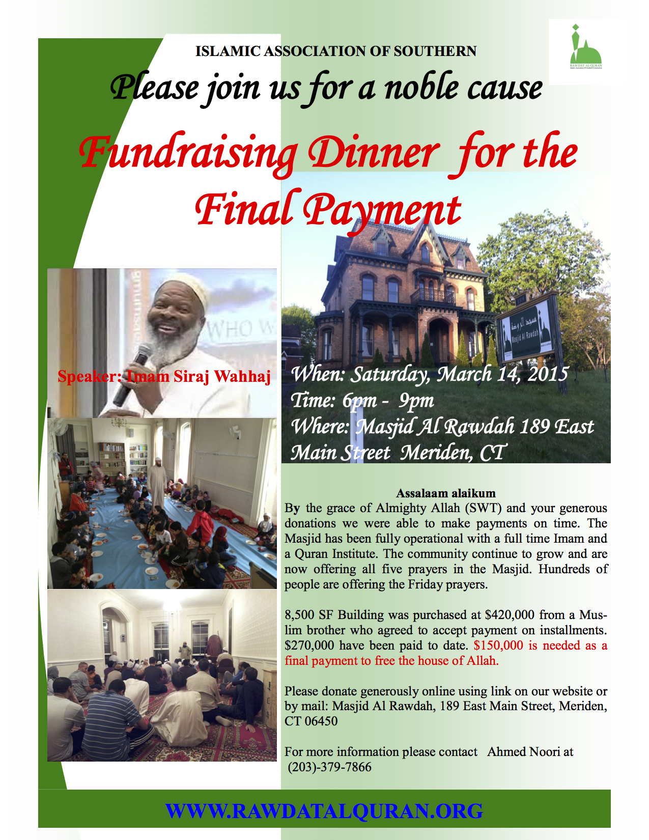 Masjid Al-Rawdah - Home Page